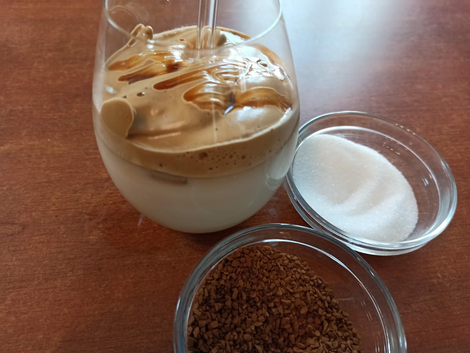 Café Dalgona - Mousse de café glacé