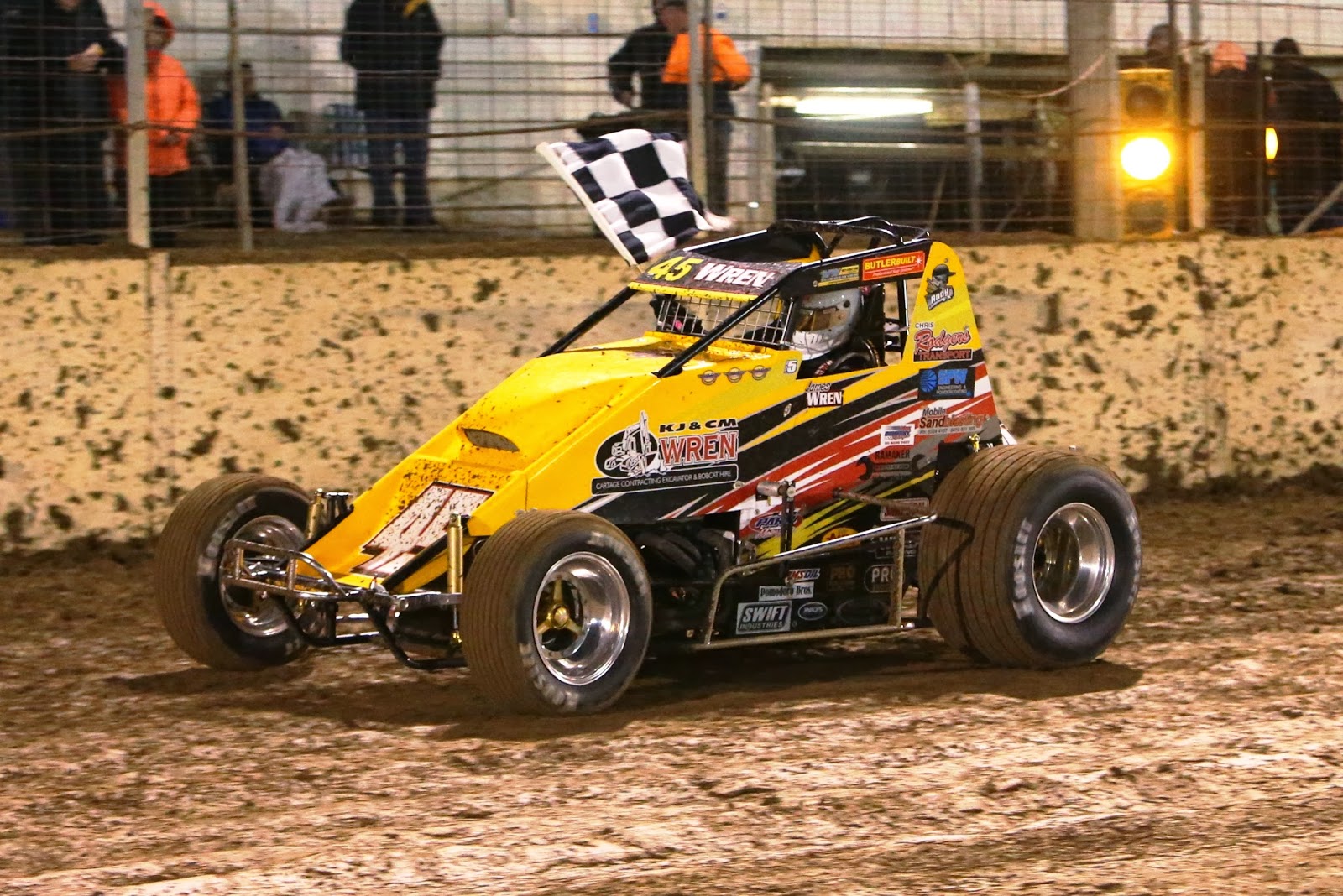 Dirt Dog TV News: WREN WINS PARR MOTORSPORT WINGLESS SPRINT SERIES ...