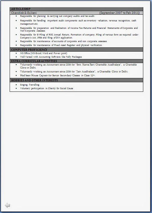 Cv Examples Use Our Templates To Professionally Format