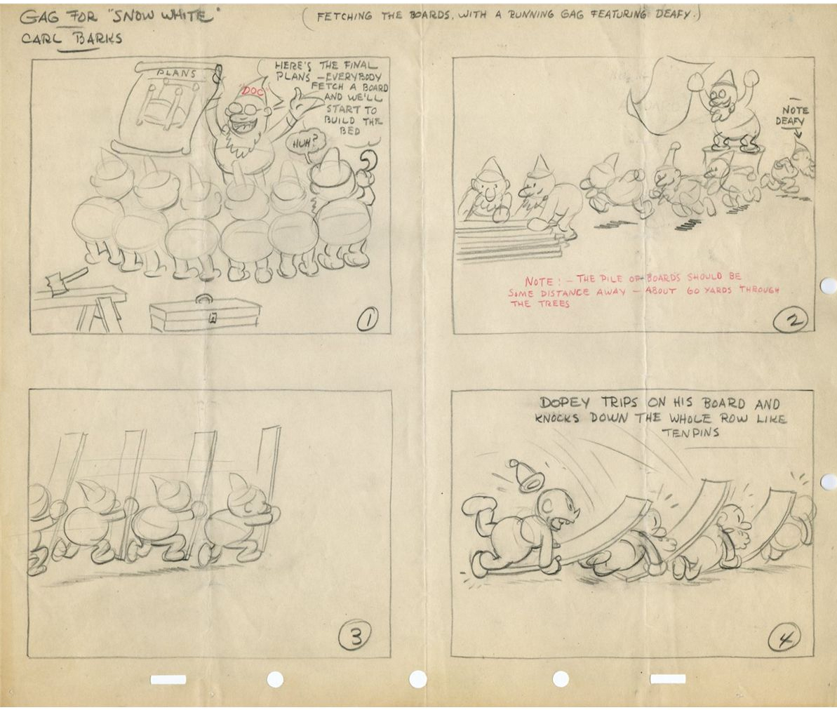 Filmic Light - Snow White Archive: Carl Barks and Snow White