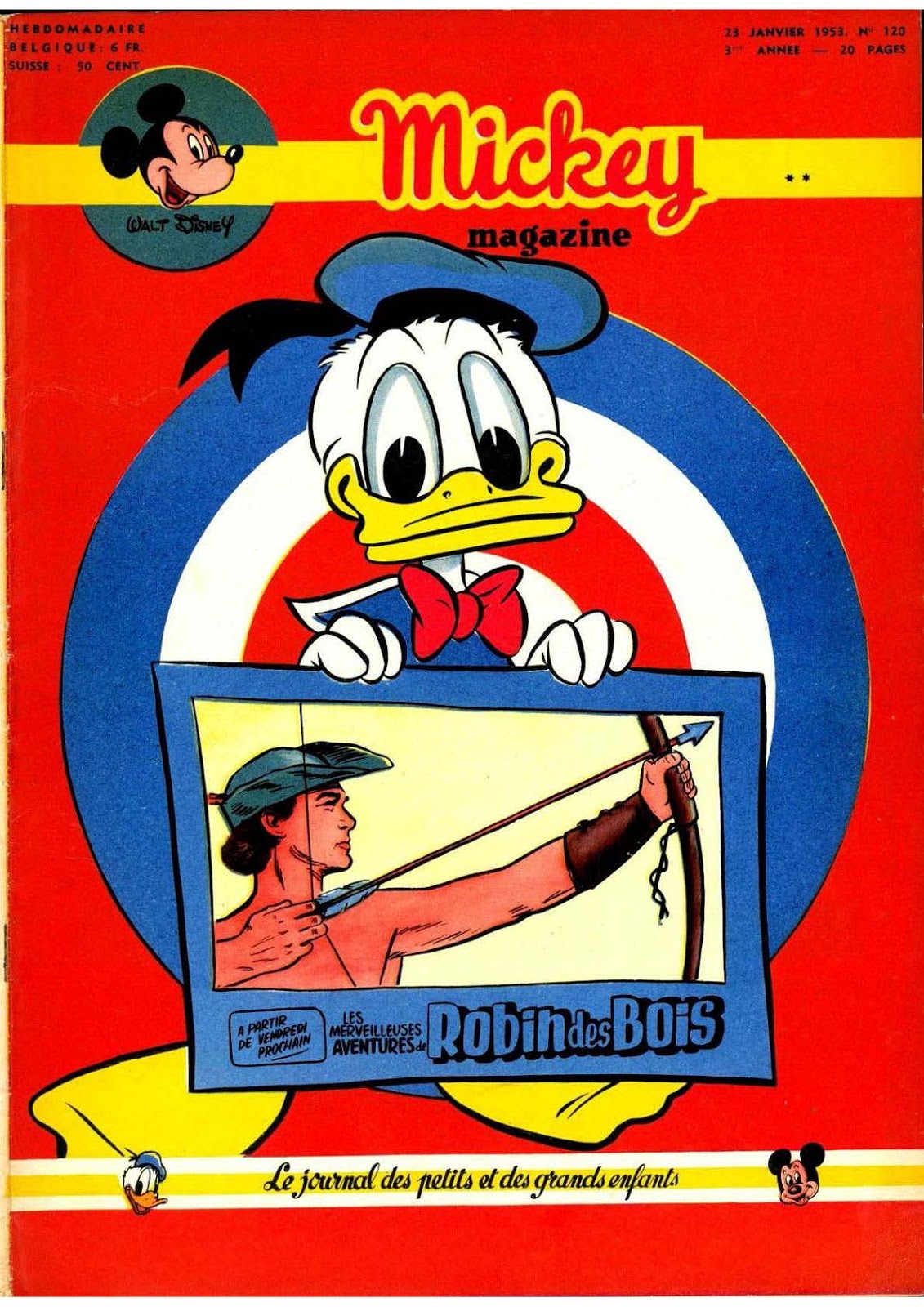 Le journal de Mickey: Mickey magazine 120