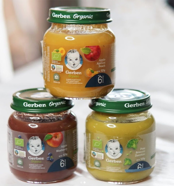 Discover the wholesome goodness of Gerber’s fruits & veggies purees ...