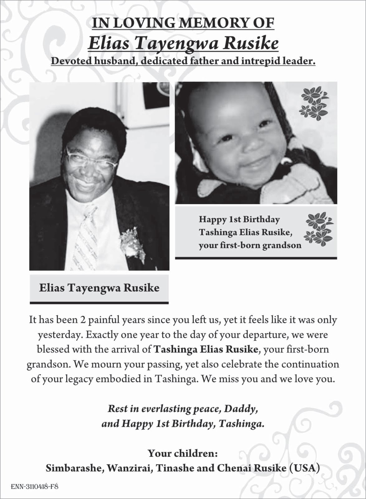 Elias Tayengwa Rusike