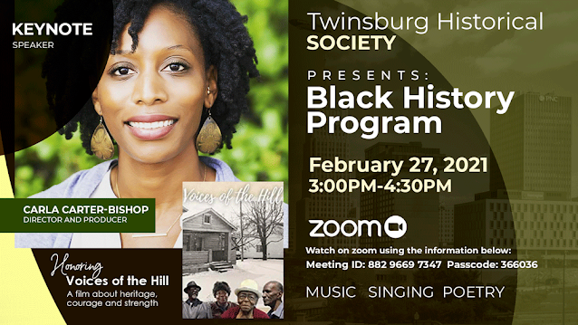 Black History 24 / 7: Black History Program by Twinsburg Historical ...