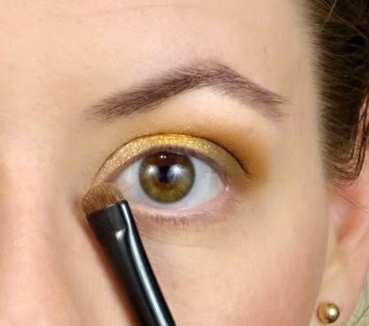 Green & Gold Eyeshadow Tutorial
