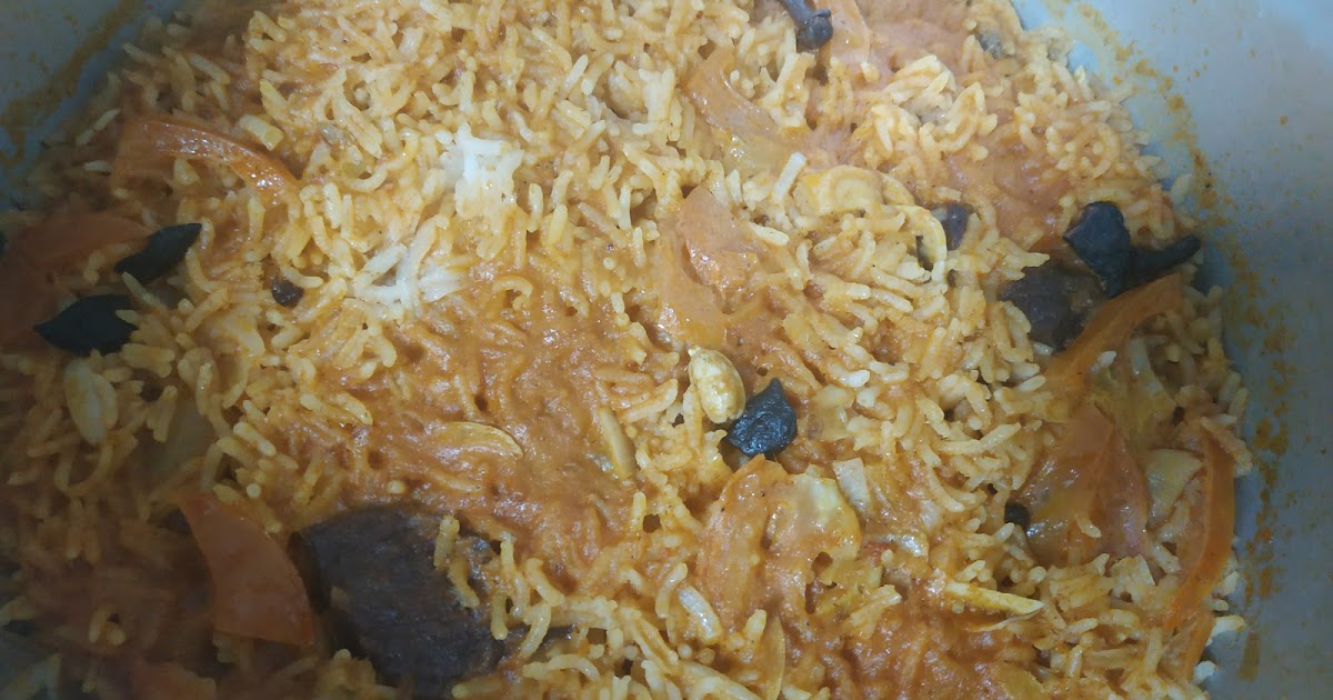 MASAK mudah-mudah je..: NASI BERIANI DAGING