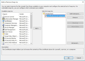 KAILASH'S BLOGS: Install certificate to enable encrypted connections to ...