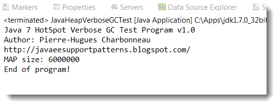 Verbose GC output high level analysis