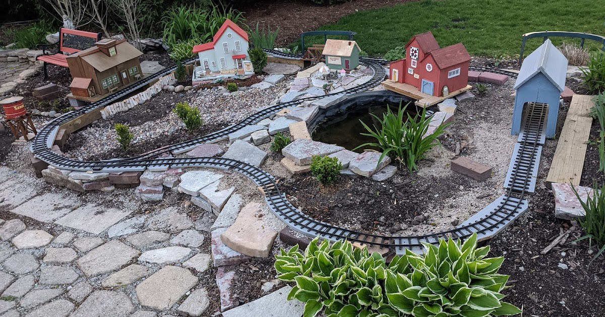 A Garden Train In Our Neighborhood