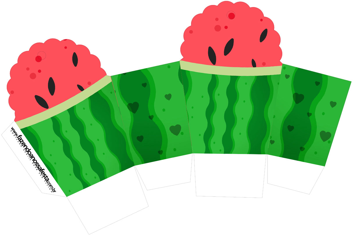 Watermelon Heart: Free Printable Boxes | Oh My Fiesta For Ladies!