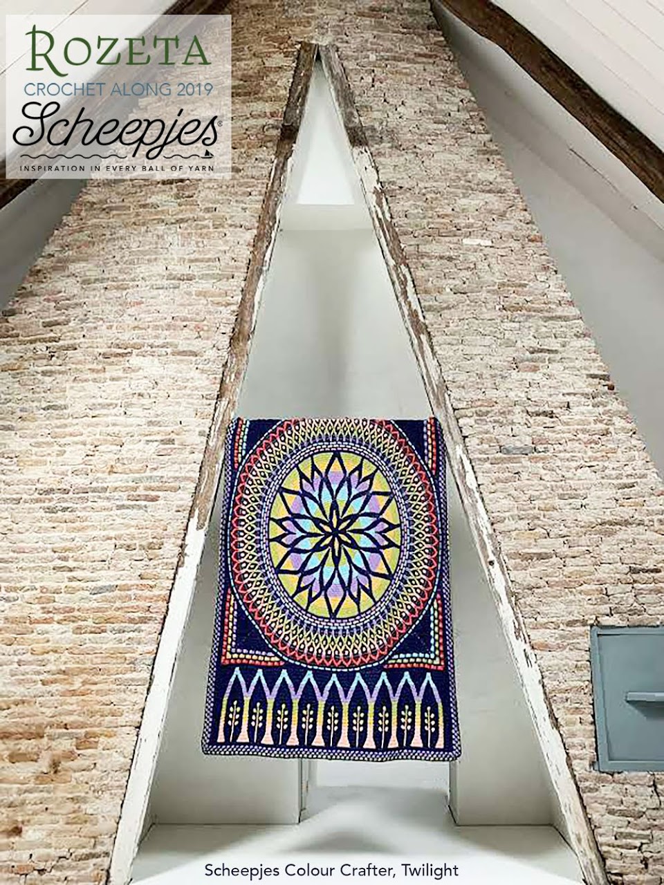 Rozeta Scheepjes CAL 2019: Introduction | LillaBjörn's Crochet World