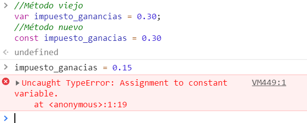 Deja de usar "var" para declarar variables en Javascript