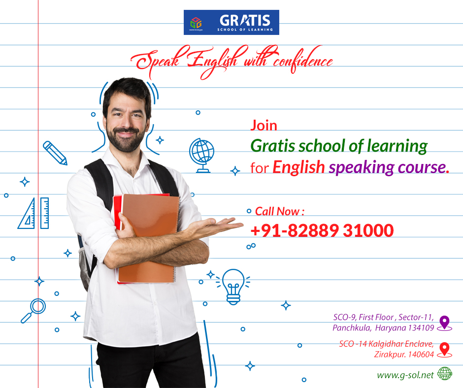 Spoken English Coaching Classes in Zirakpur and Panchkula