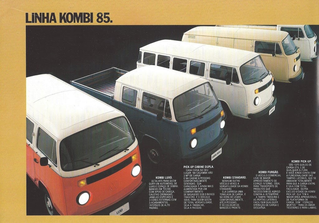 Arquivo do Carro Nacional: Volkswagen Kombi