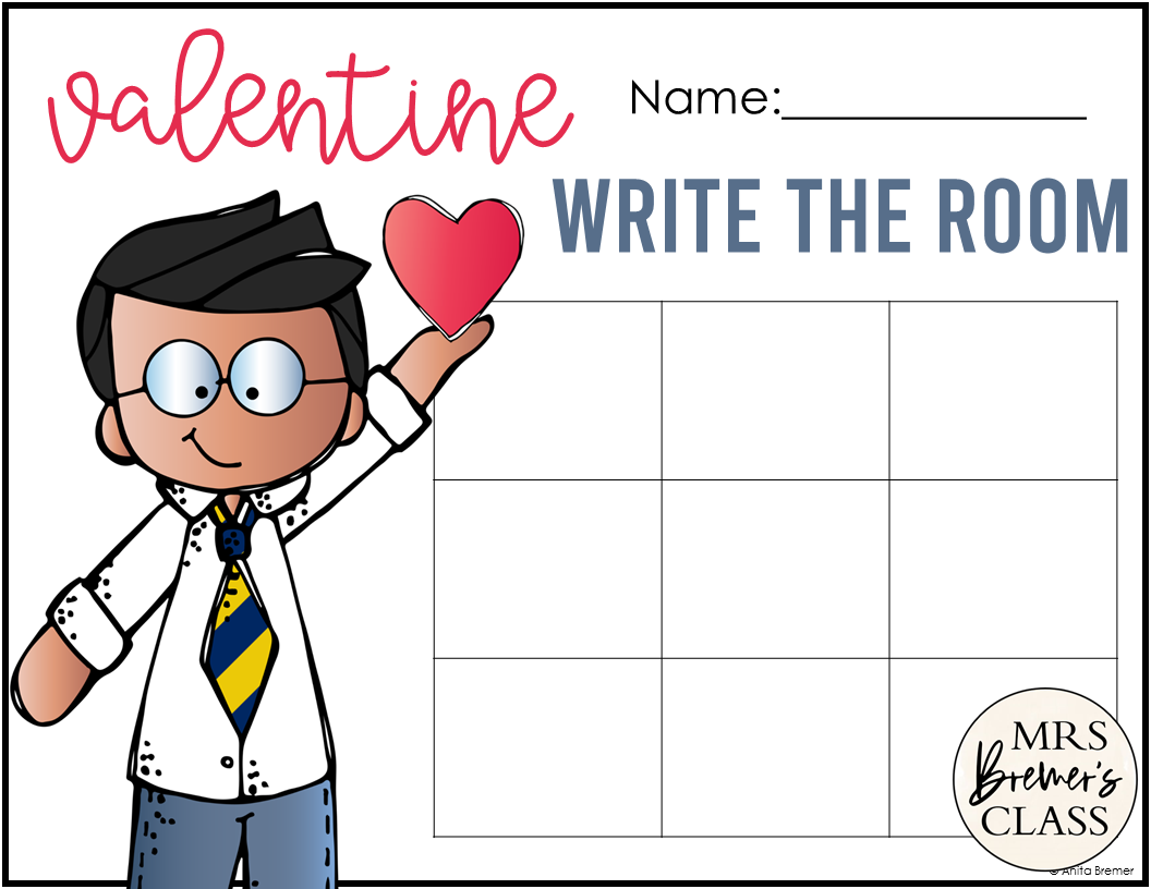 Valentine's Day Set freebie | Mrs. Bremer's Class