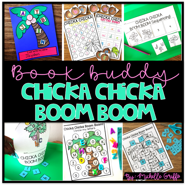 Chicka Chicka Boom Boom Craft and Activities: Book Buddy | Apples and ...