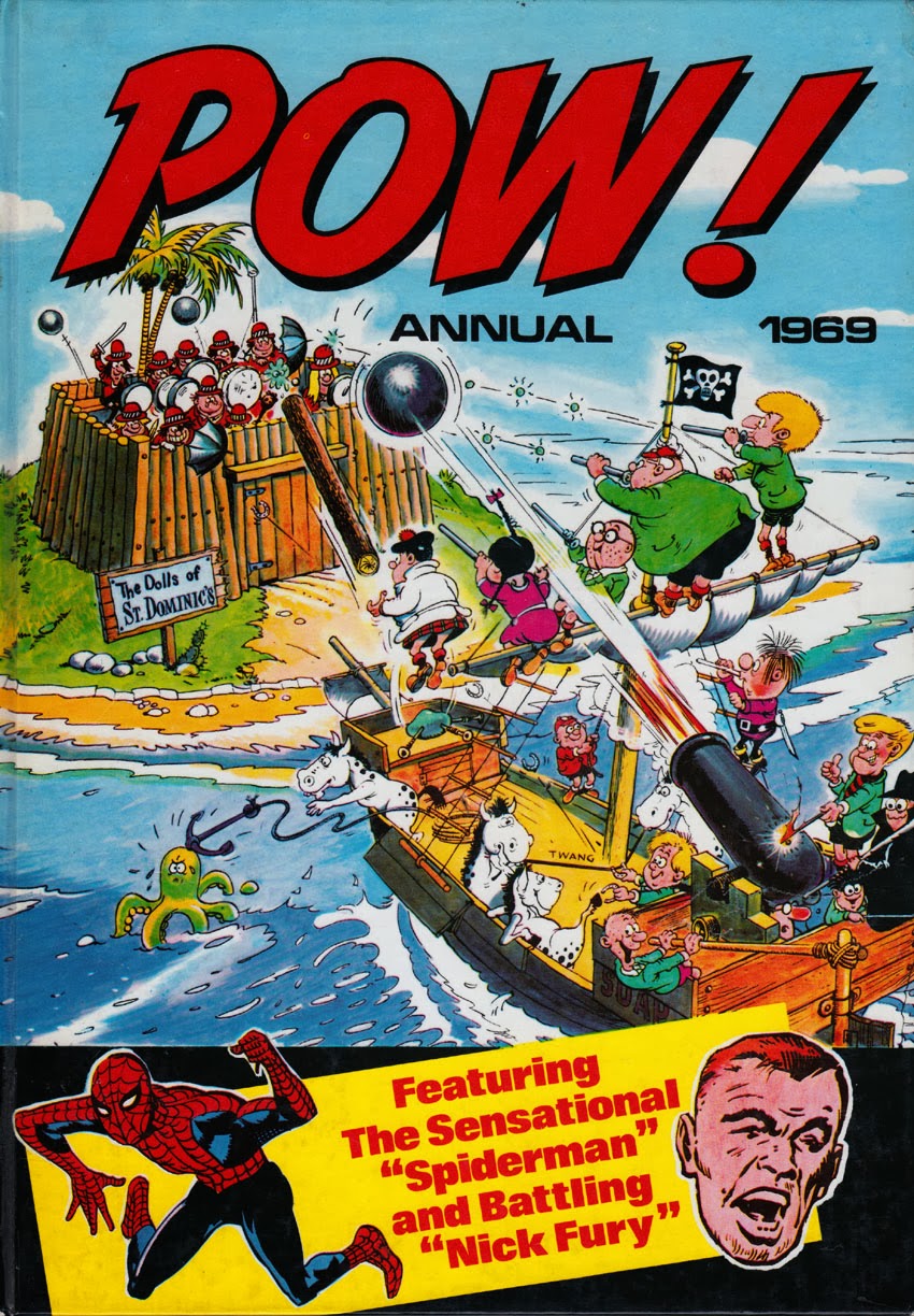 BLIMEY! The Blog of British Comics: POW! ANNUAL Cover gallery