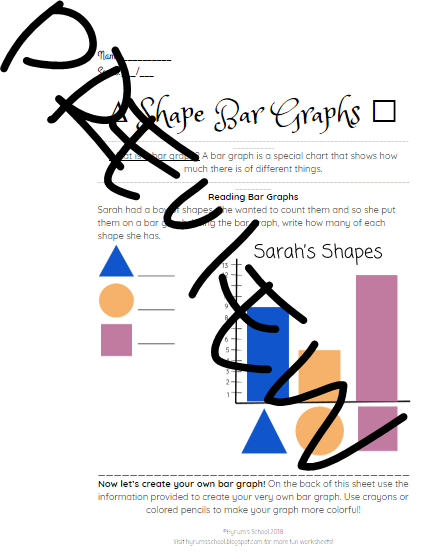 Shape Bar Graphs