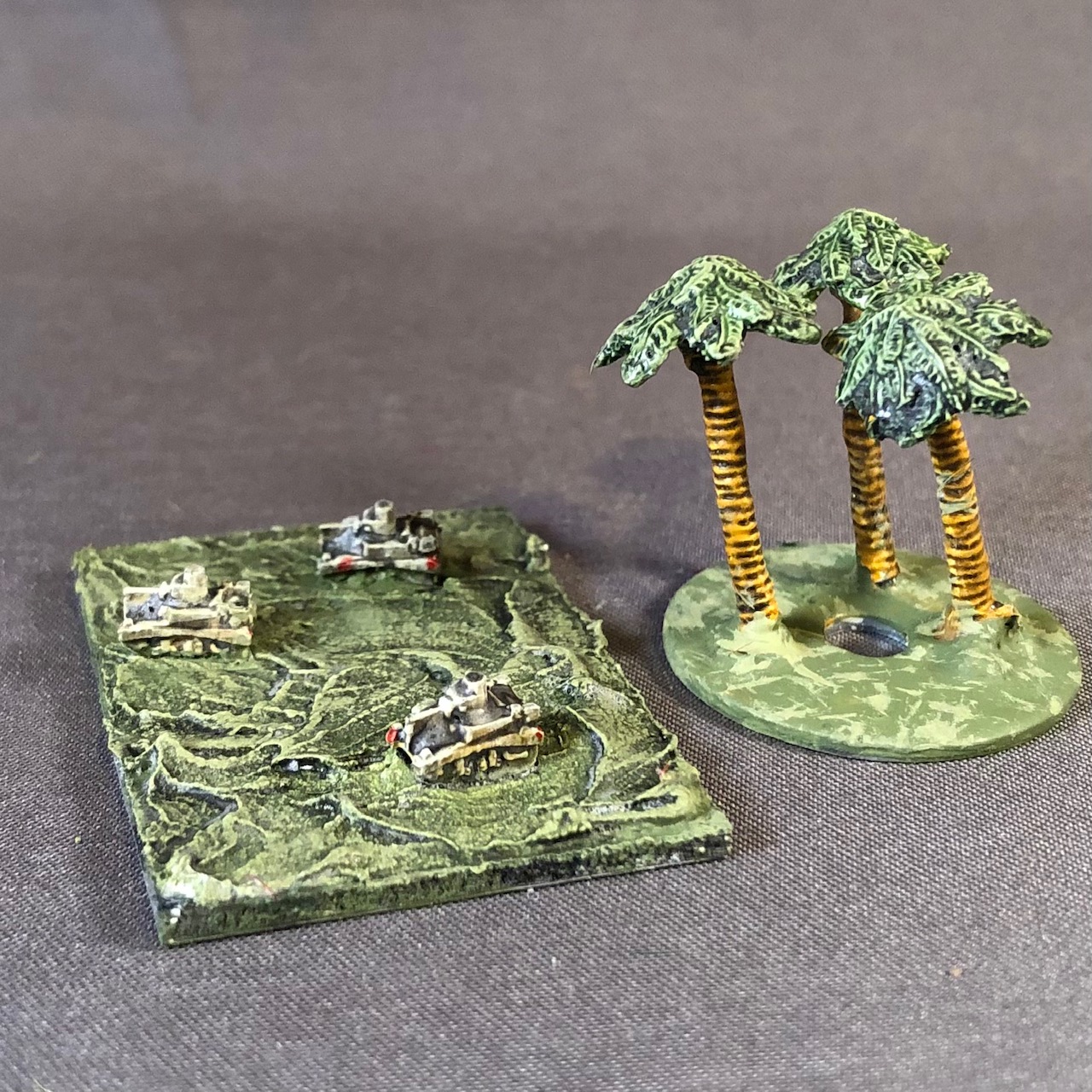 Bob's Miniature Wargaming Blog: 3mm terrain and tanks