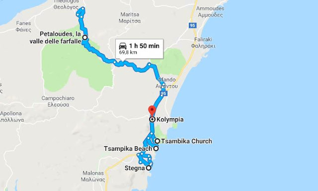 Visitare Rodi in una settimana: cosa vedere e fare con mappa - ViaggiamoHG