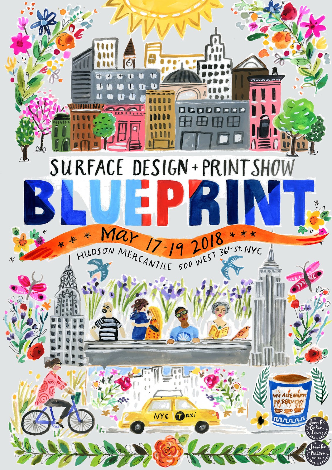Blueprint Show: Fantastic Posters for Blue Print May 2018 by Jennifer ...