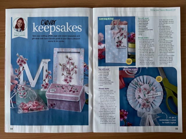 Cotswold Crafter: Mixed Craft Saturday featuring Michele's Magazine Review