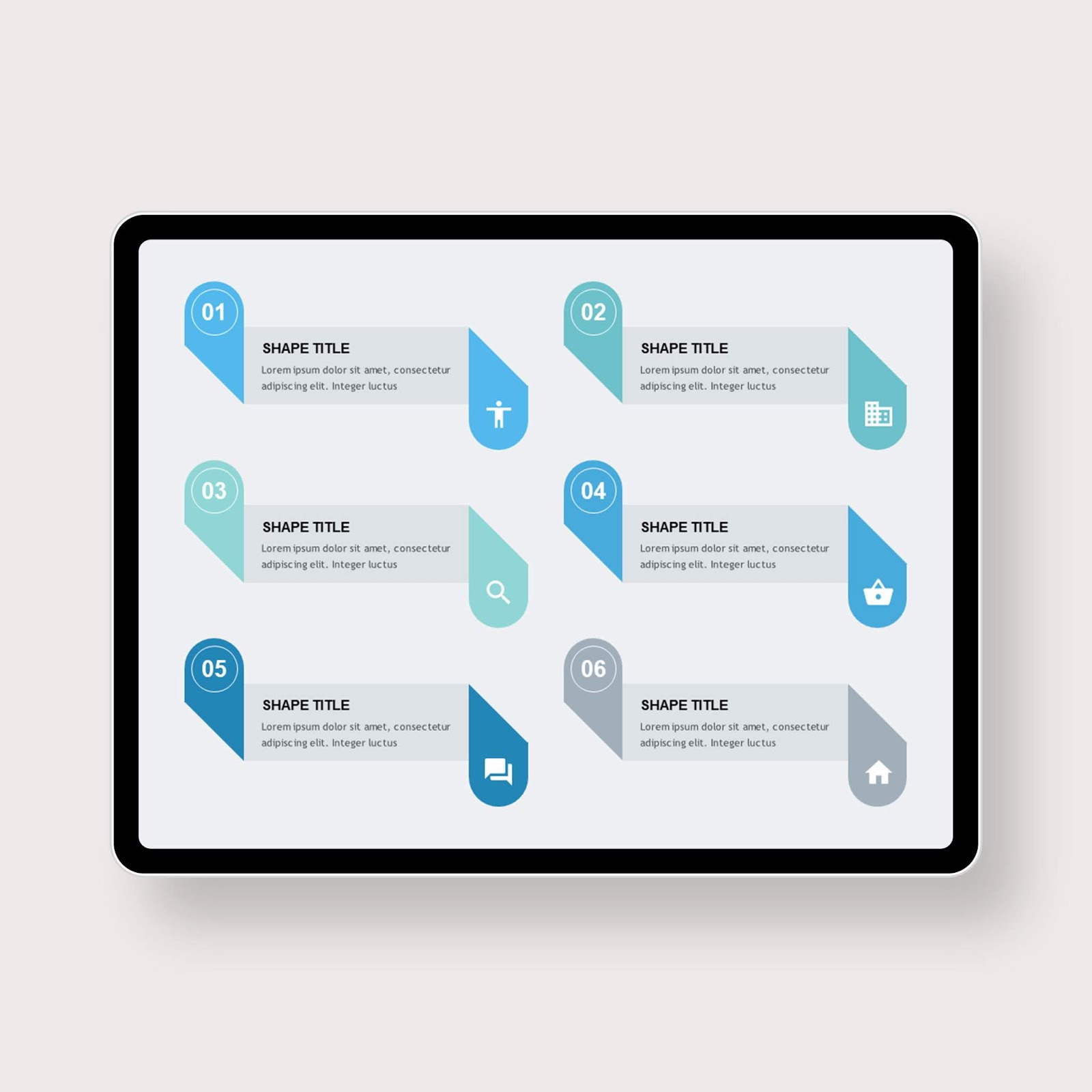 Flip Round Sub Bar PowerPoint-Templates - PowerPoint Free