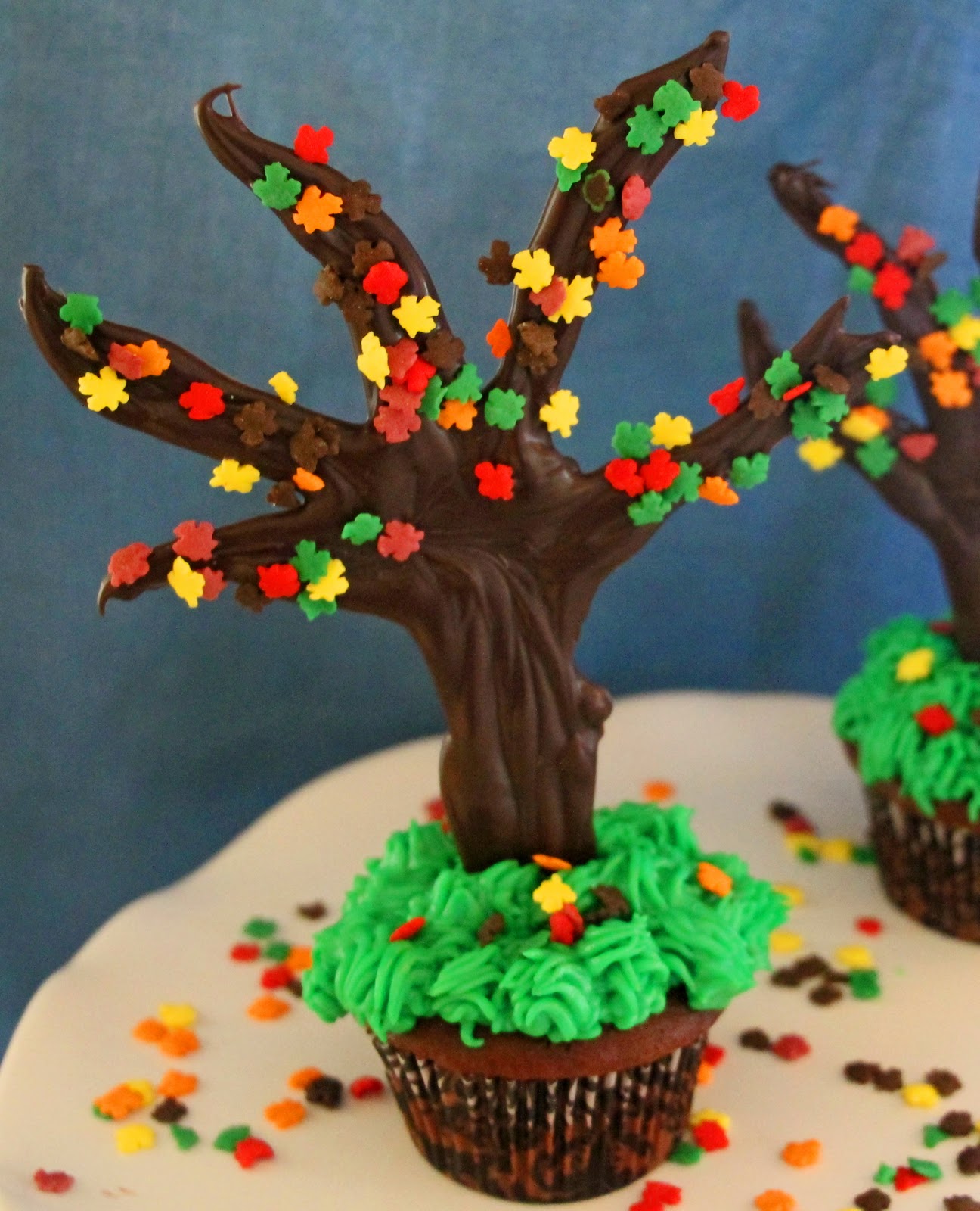 Life Is Sweets: Autumn Leaves Are Gently Falling on Chocolate Trees!