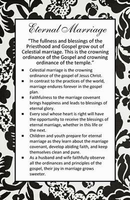 Relief Society Snippets: Chapter 15 Eternal Marriage