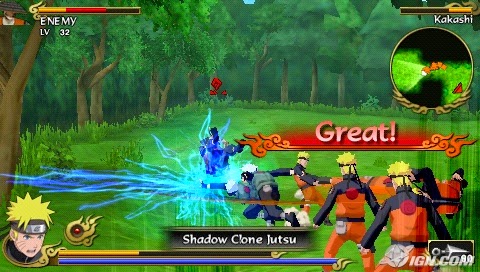 Naruto Shippuden Legends Akatsuki Rising ISO PSP - APK MOD