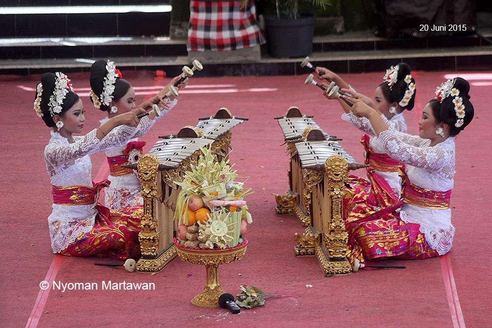 Potret Bali: Gender Wayang Anak