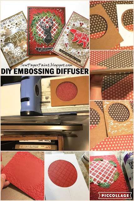 SewPaperPaint: DIY Embossing Diffuser