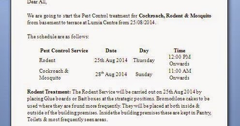 Office Circular Format