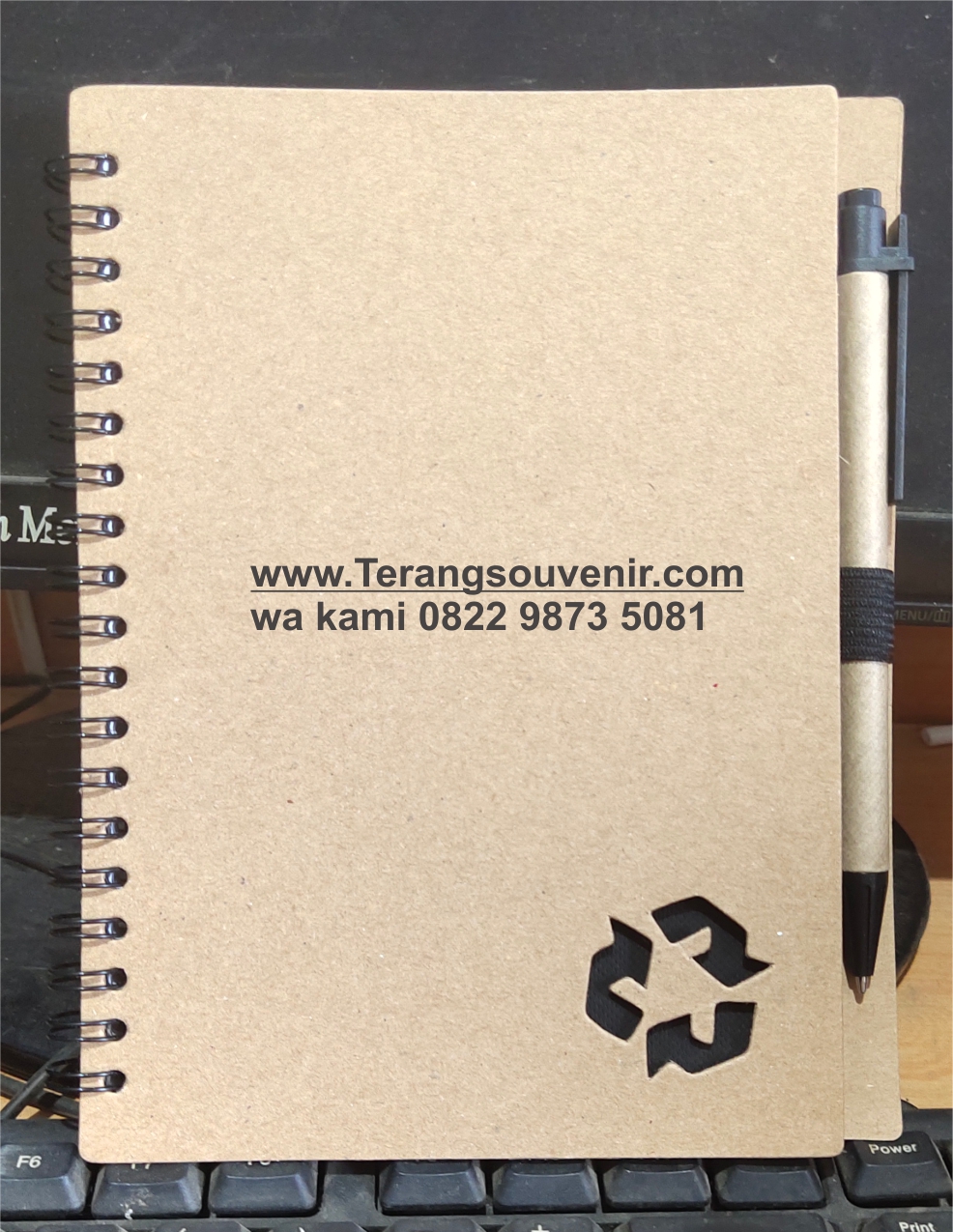 SOUVENIR BUKU MEMO BLOCKNOTE NOTEPAD CUSTOM NOTEPAD POLOS NOTEBOOK ...