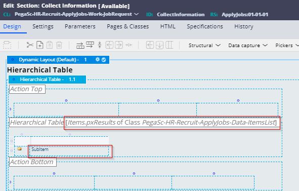 Hierarchical Table in Pega | We Learn Pega