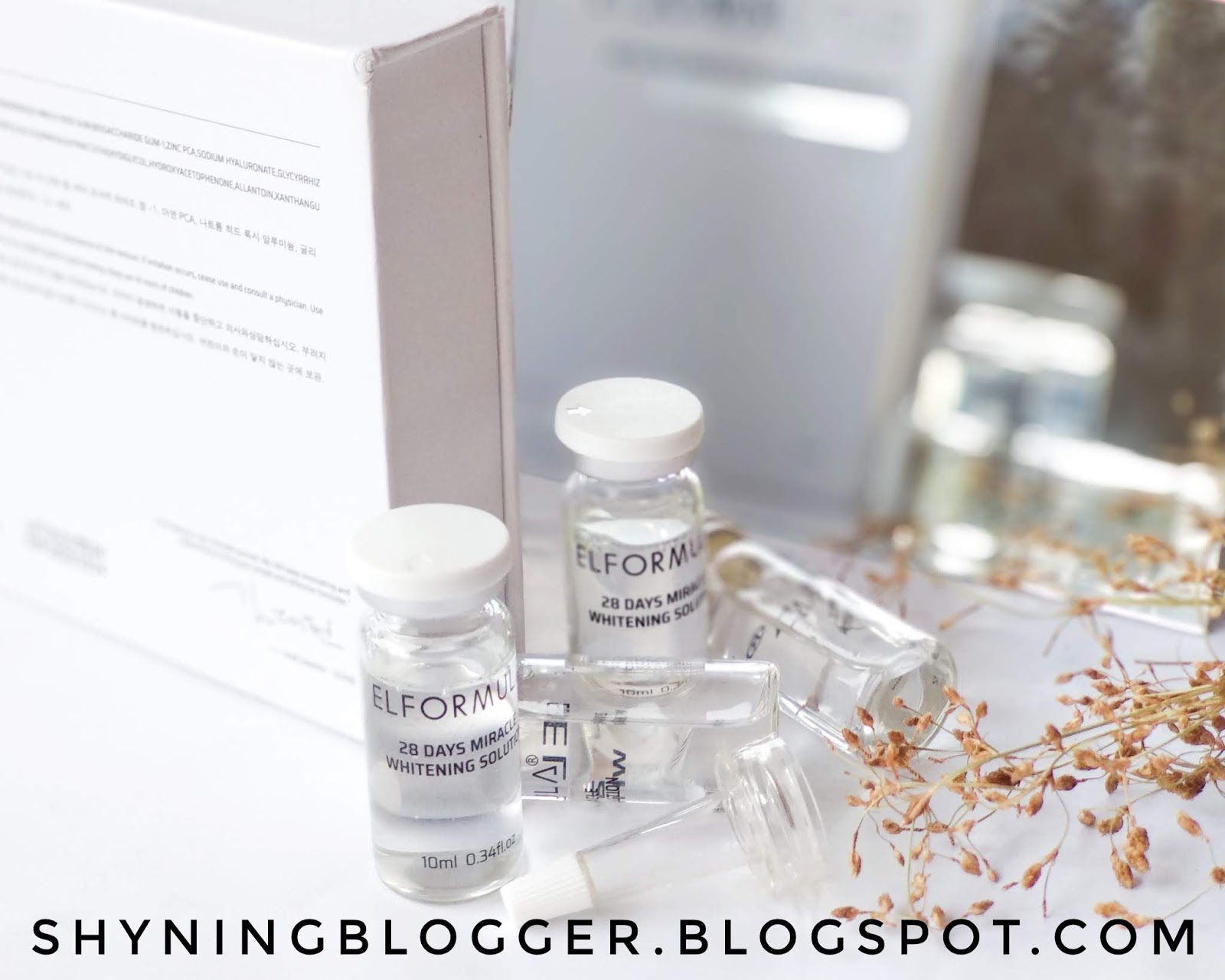 [REVIEW] ELFORMULA 28 DAYS MIRACLE WHITENING SOLUTION - Firda Skin Journey