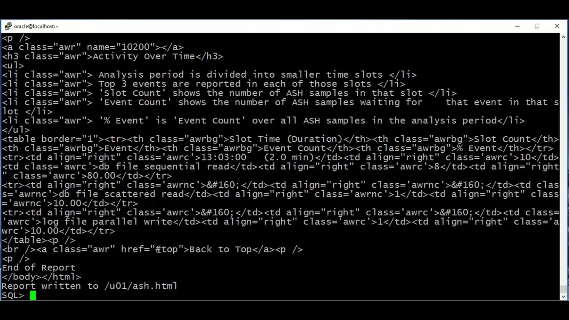 Chaitanya Oracle Dba Blog