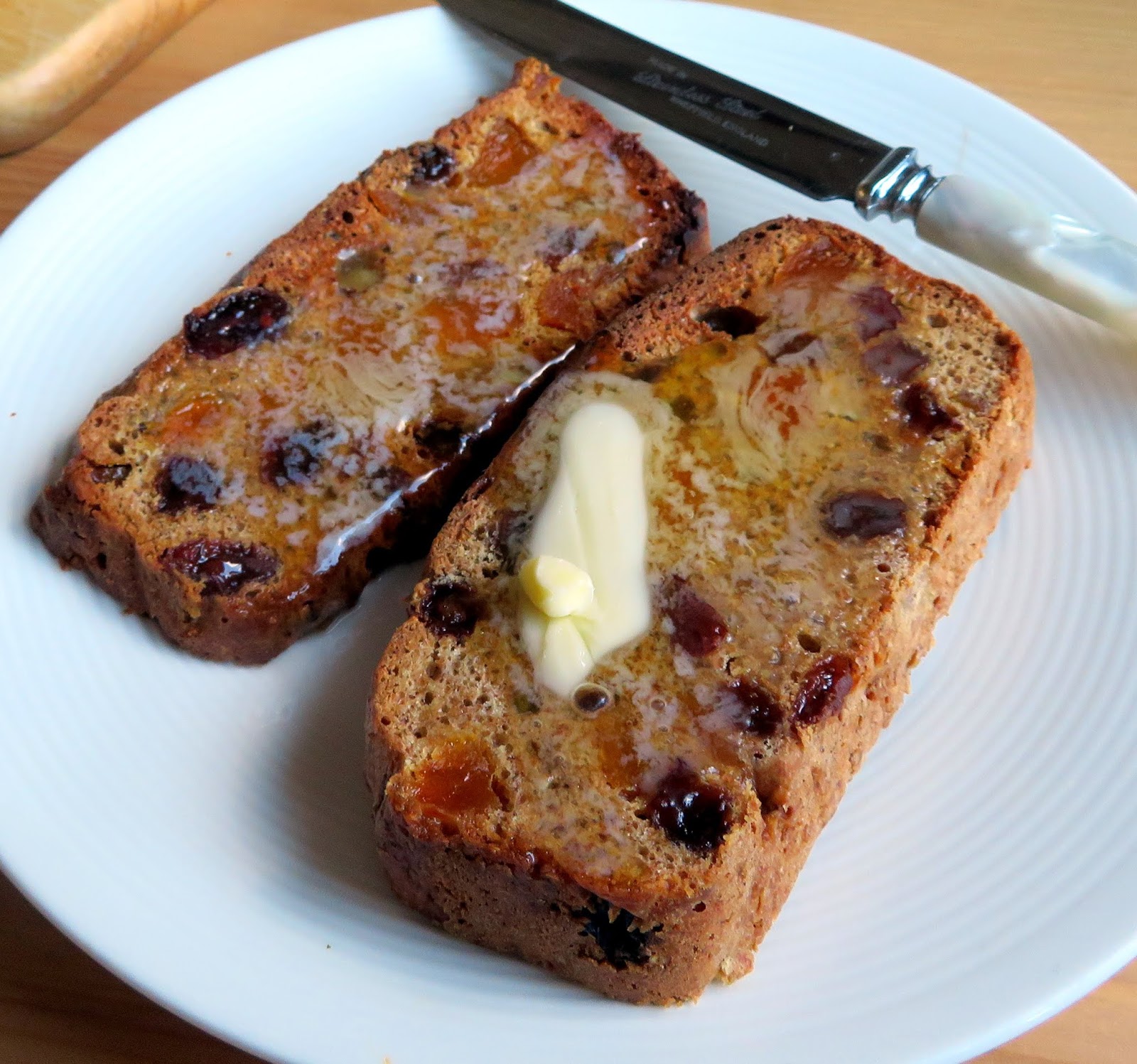 Bran & Fruit Breakfast Bread | The English Kitchen