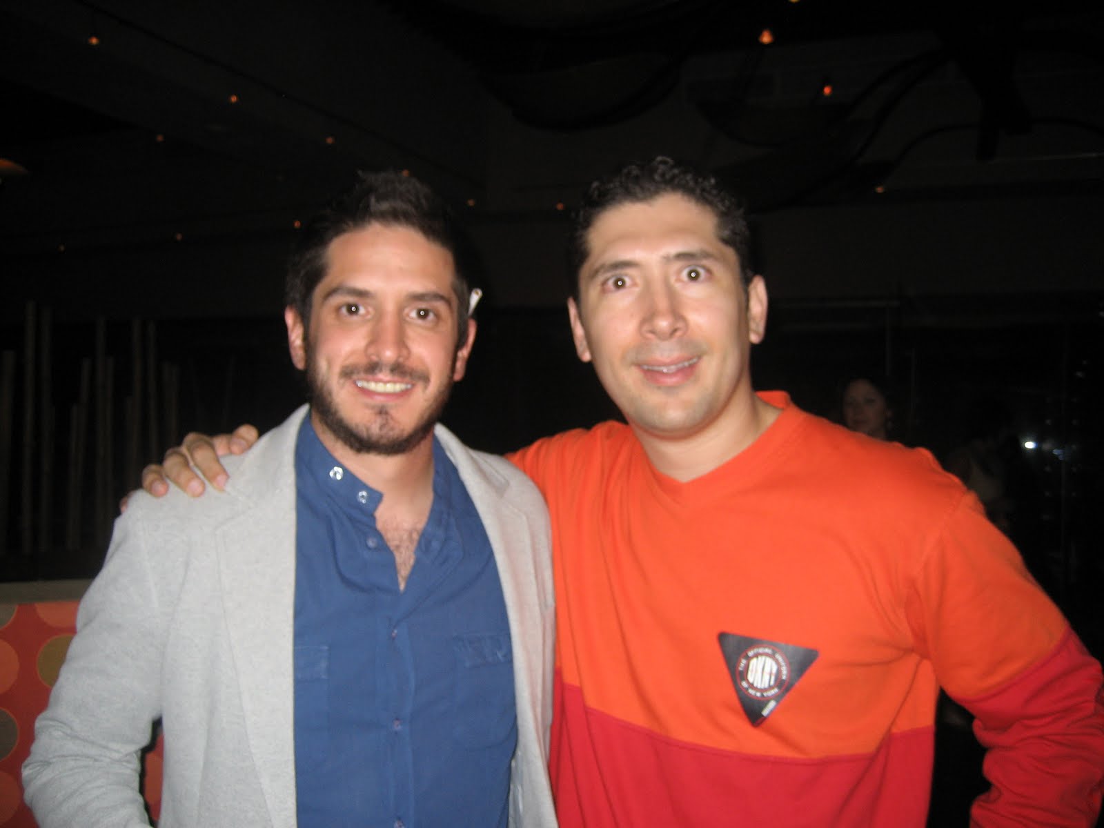 Miguel Angel Yagüe: STAFF DE NOCTAMBULOS CON CARLOS TRILLO EN EL MOON BAR