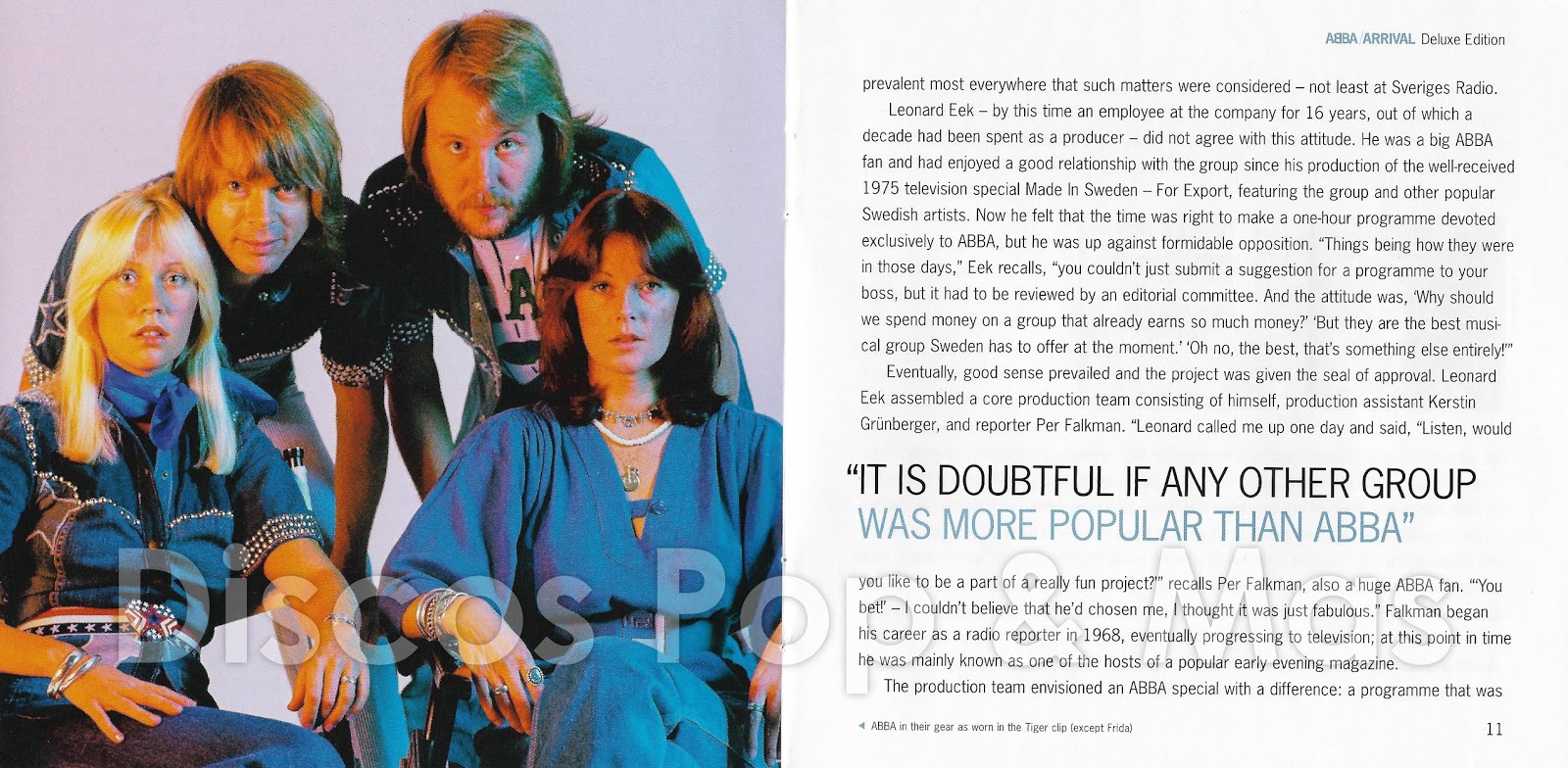 Discos Pop & Mas: ABBA - Arrival (Deluxe Edition)