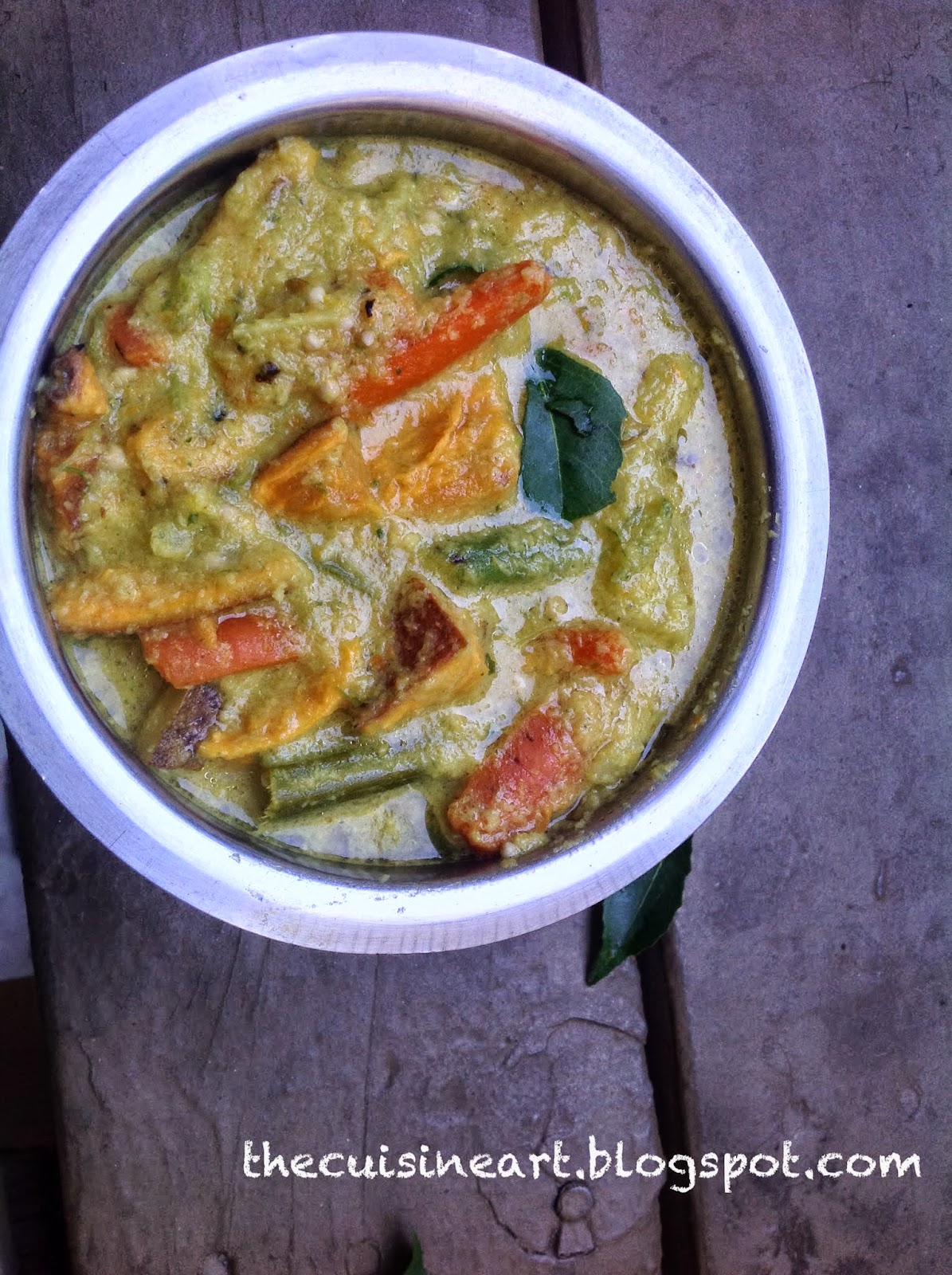 the cuisine art: Avial (Kerala style)