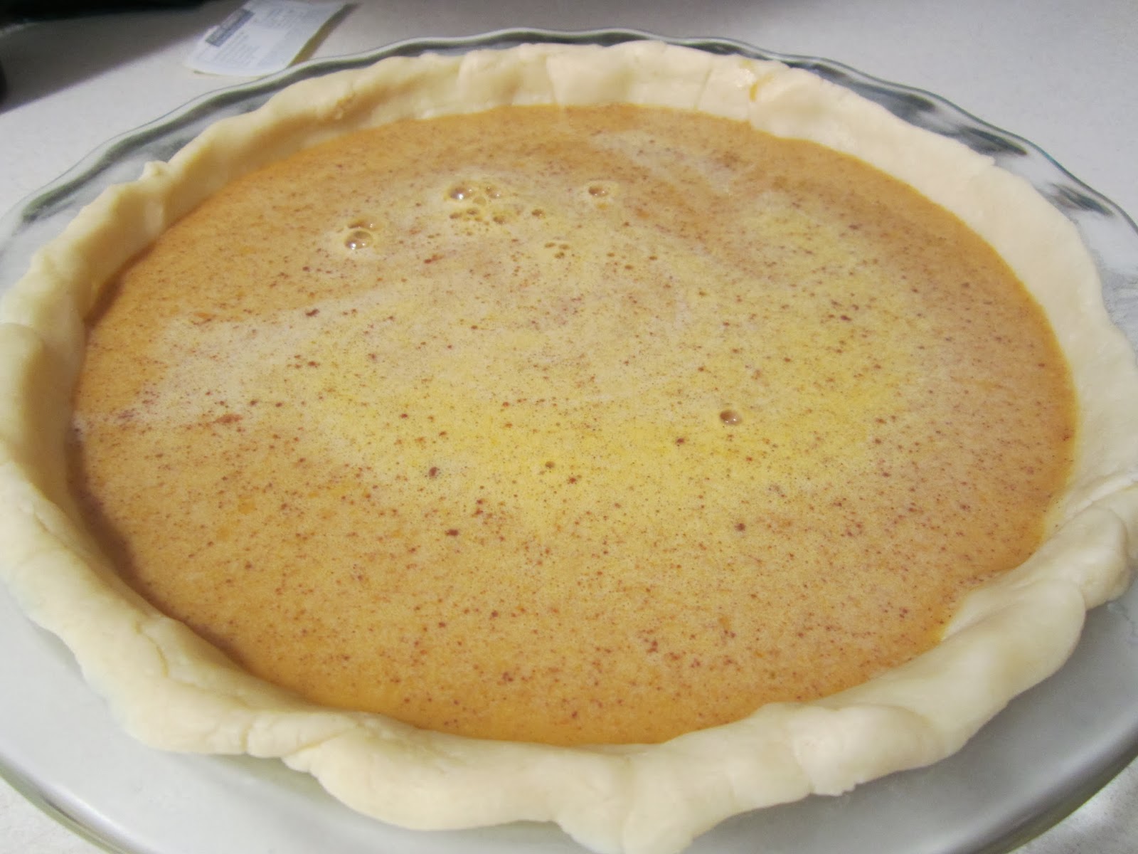 Recipes For Laughter: Milnot Pumpkin Pie