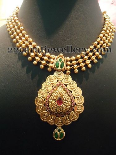 PR Jewellery Lakshmi Necklace - Jewellery Designs