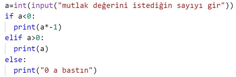 MUSTAGOR : PYTHON ÖRNEKLERİ