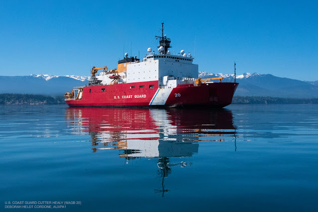 Shoreline Area News: Scene on the Sound: USCGC Healy completes ...