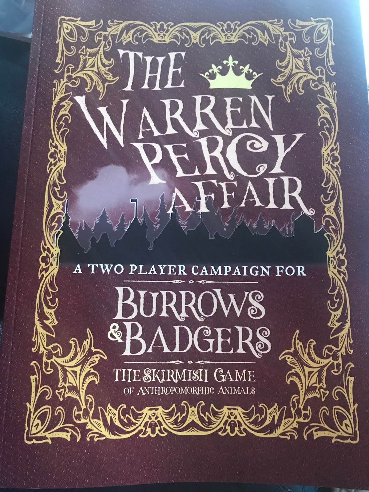 wargames and walking: The Warren Percy Affair -a Burrows and Badgers ...
