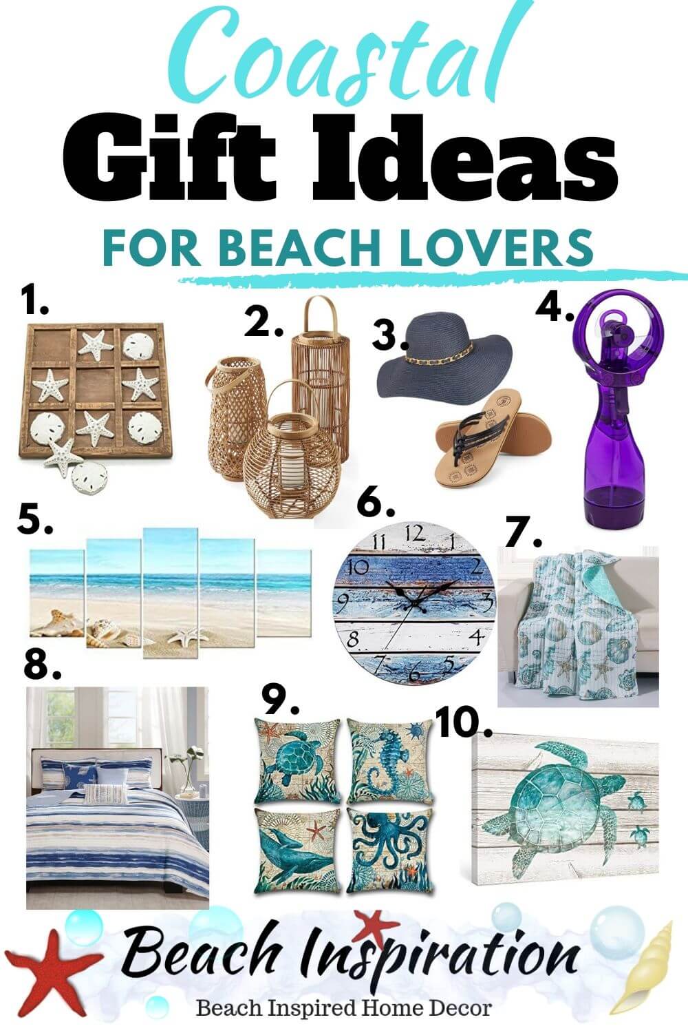 20+ Coastal Gift Ideas For Beach Lovers