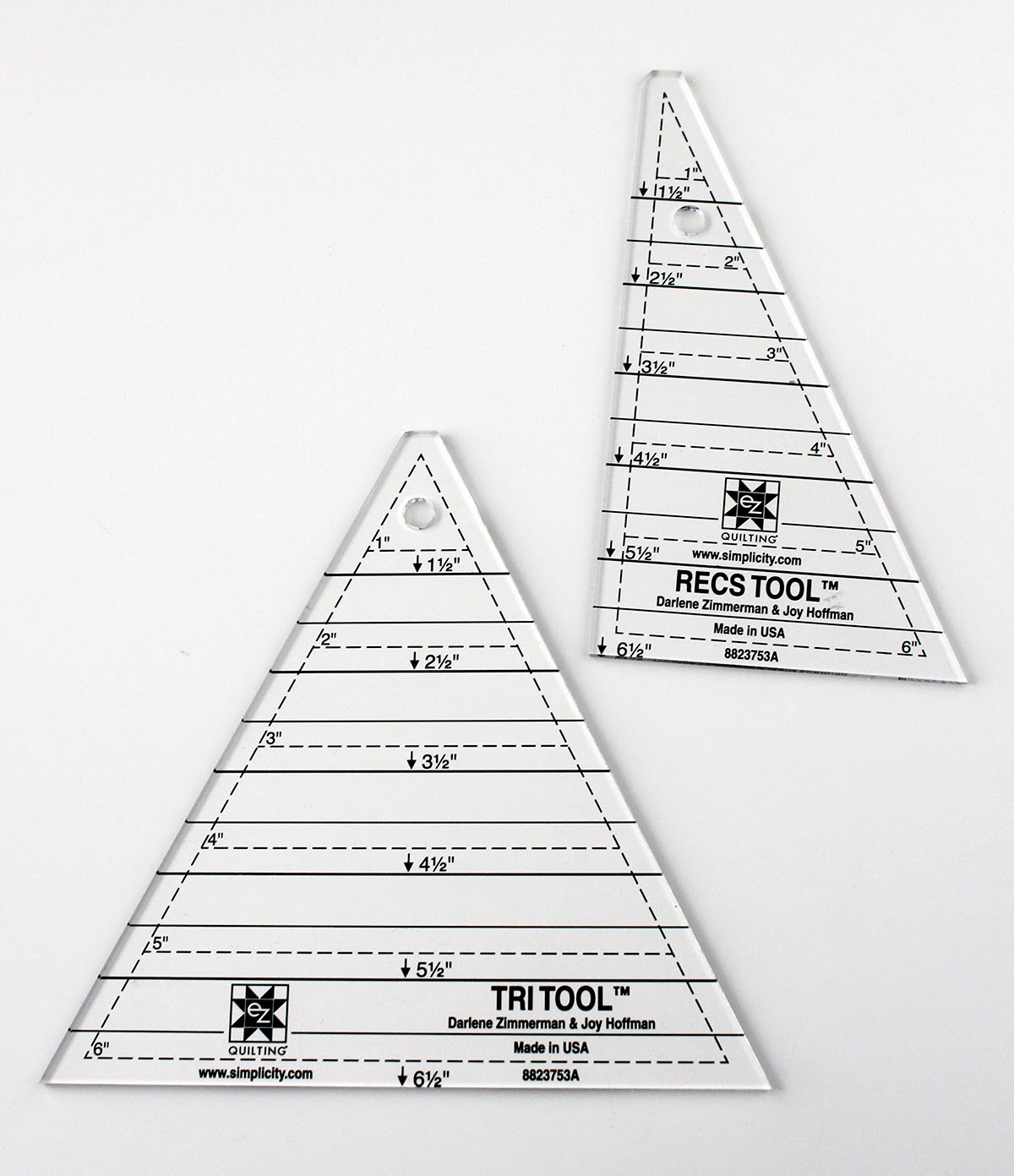 A Bright Corner: Pinwheel Block tutorial with Tri-Recs Rulers + Ruler ...