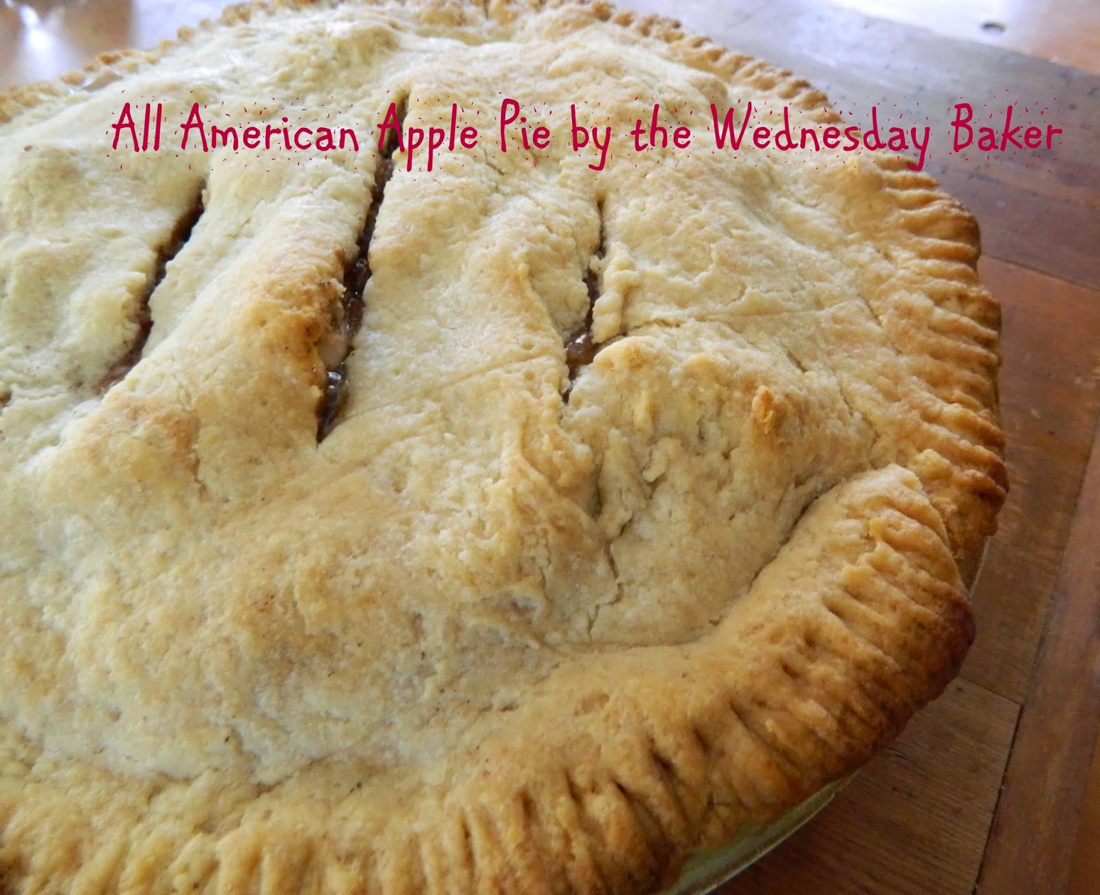 The Wednesday Baker: SPICED UP APPLE PIE "THE BEST"