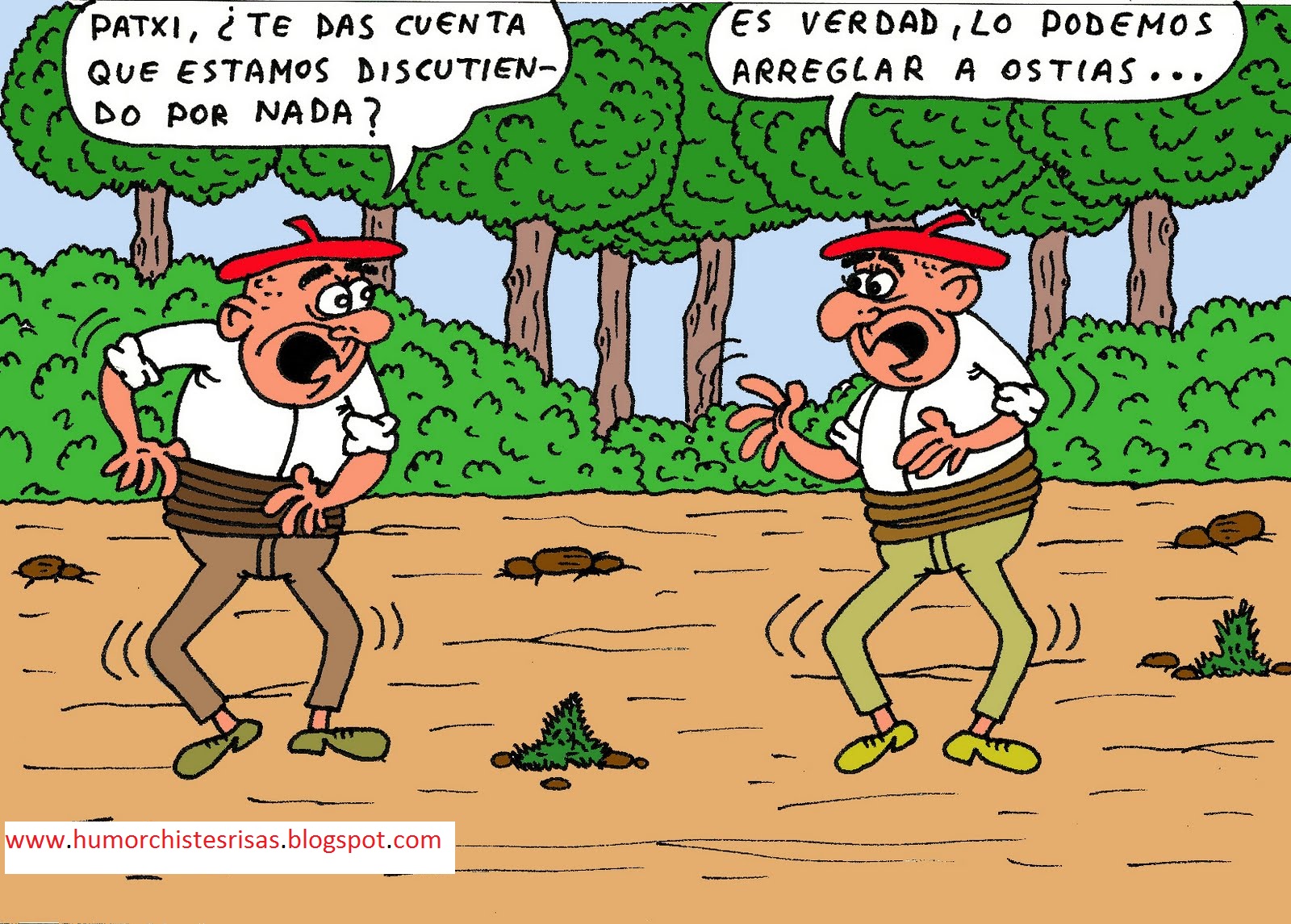 Chistes con humor para reír: Humor de chistes vascos